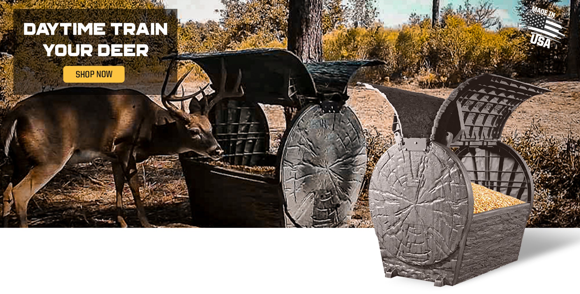 Tectonic USA | Deer Feeder | Daytime Deadfall Deer Feeders