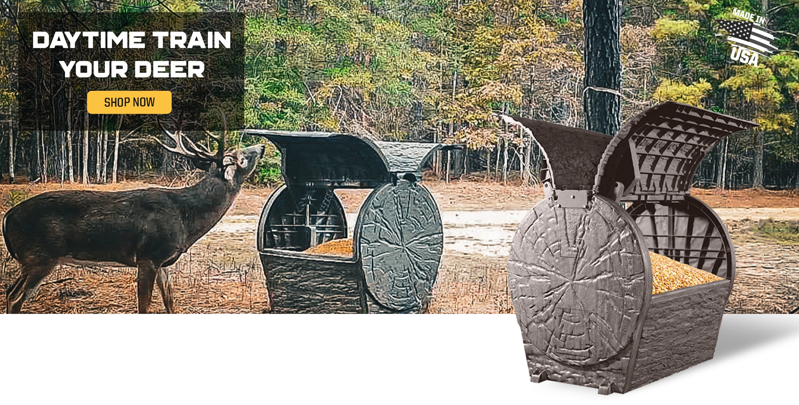 Tectonic USA | Deer Feeder | Daytime Deadfall Deer Feeders