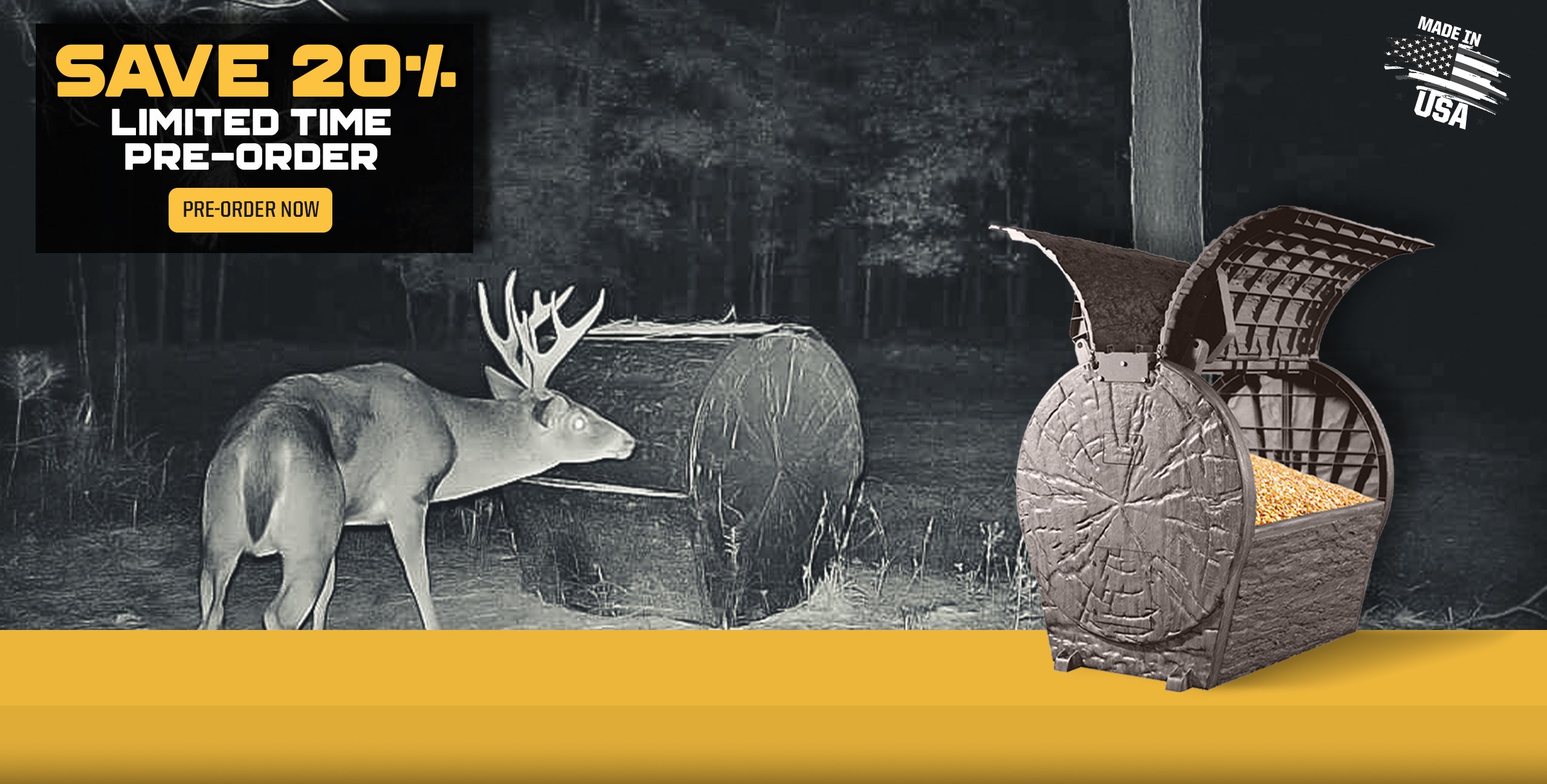 Tectonic USA | Deer Feeder | Daytime Deadfall Deer Feeders