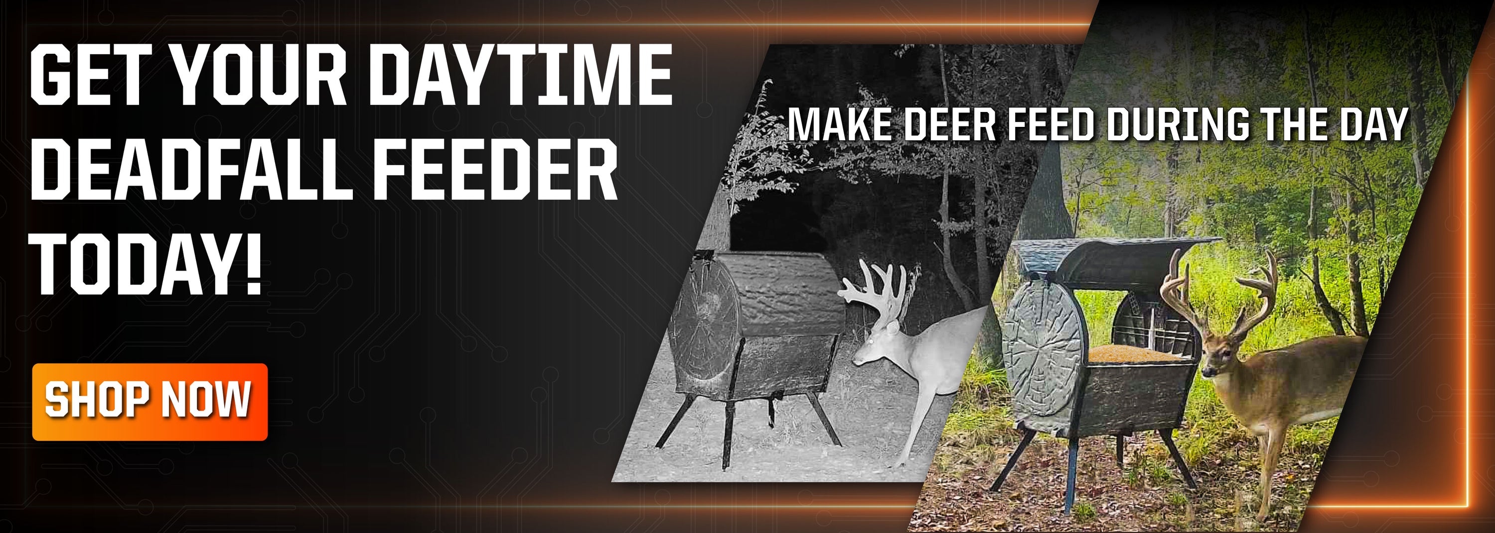 Tectonic USA | Deer Feeder | Daytime Deadfall Deer Feeders